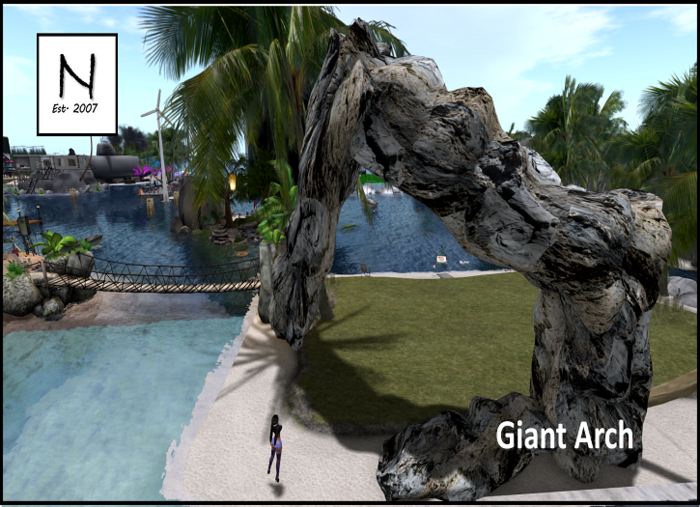 Second Life Marketplace - Giant ARCH 2 2022 MODIFIABLE