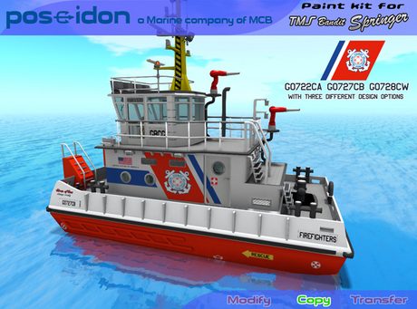 Second Life Marketplace - ::POSEIDON:: SPRINGER - GBCG - GLOBAL COAST ...