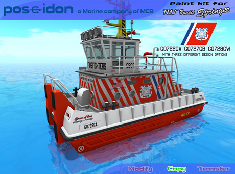 Second Life Marketplace - ::POSEIDON:: SPRINGER - GBCG - GLOBAL COAST ...