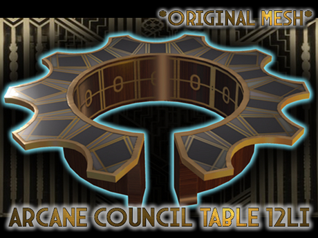 Second Life Marketplace - Council Table - Arcane