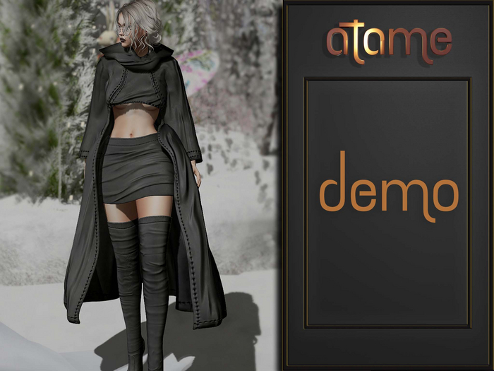 Second Life Marketplace - AtaMe - Neige Leather DEMO