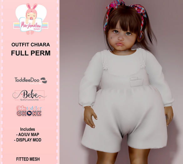 Second Life Marketplace - *MB* Full Perm Outfit Chiara (TD, BB tod ...