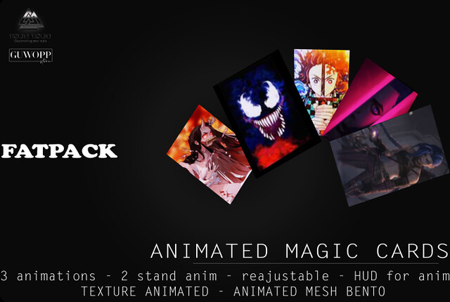 Second Life Marketplace - ::Tsun Tsun:: JINX Animated Magic Card