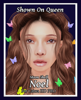 Second Life Marketplace - Moon Shell Noel Skin Sunkissed BOM Catwa HD PRO