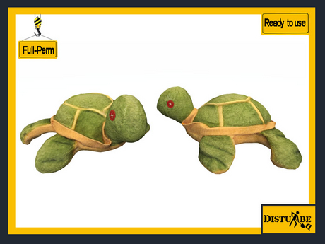 Second Life Marketplace - ::DisturbeD:: Speedy the Turtle Plush Toy ...