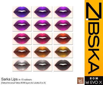 Second Life Marketplace - Zibska [50L Clearance Sale] Evo X ~ Sarka ...