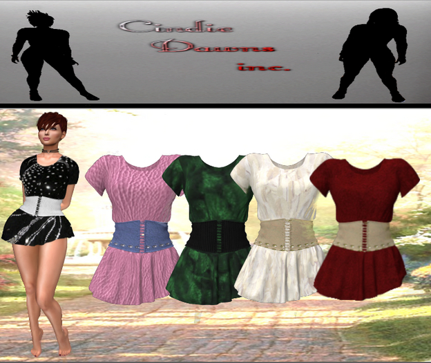 Second Life Marketplace - CD CORSET DRESS