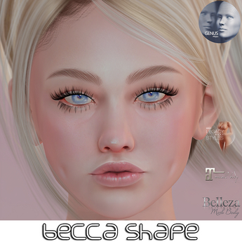 Second Life Marketplace - [TBkTB] - Becca Shape [Genus Baby Face W001]