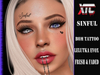 Second Life Marketplace - XTC Evox Sinful Face Tattoo BOM