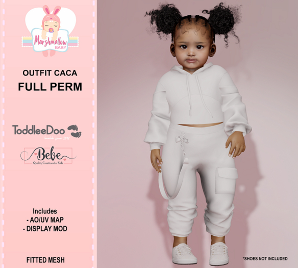 Second Life Marketplace - *MB* Full perm outfit Caca ( TD & BB toddler)