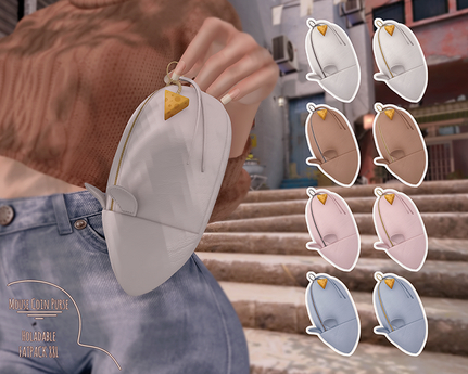 Second Life Marketplace - Mouse Coin Purse [fatpack - holdable] - faaeish