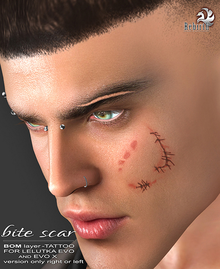 Second Life Marketplace - [//REBIRTH/]- Tattoo bite scar
