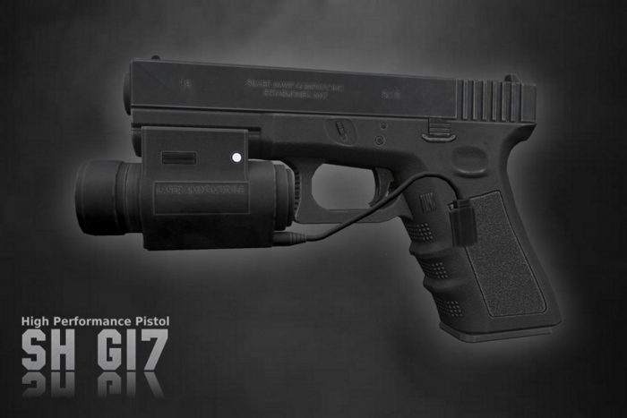 Second Life Marketplace - SH RP Prop Gun - G17