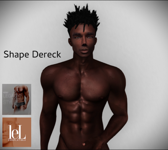Second Life Marketplace - Shape Dereck - Modifiable Bento Shape Second Life Marketplace - Shape Dereck - Modifiable Bento Shape