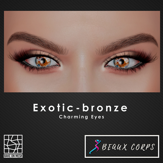 Second Life Marketplace - ::BC:: Eyes Exotic - bronze