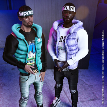 Second Life Marketplace - VICE - Davonte Headband [Complete Pack]