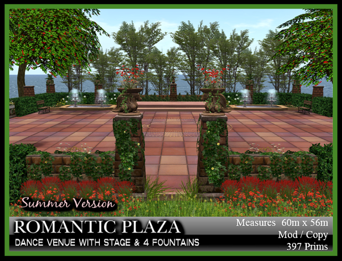 Second Life Marketplace - Garden|RomanticPlaza