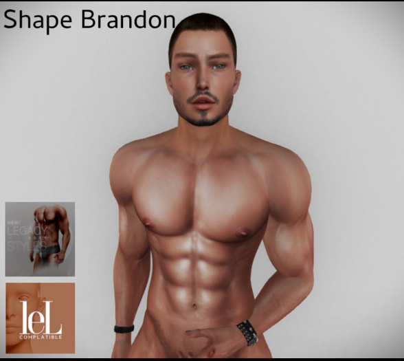 Second Life Marketplace - Shape Brandon - Modifiable Bento Shape Second Life Marketplace - Shape Brandon - Modifiable Bento Shape