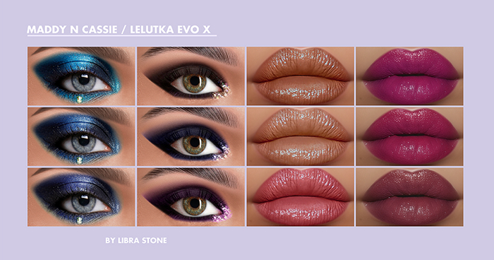 Second Life Marketplace - BLUSH / LELUTKA EVO X / MADDY N CASSIE PACK