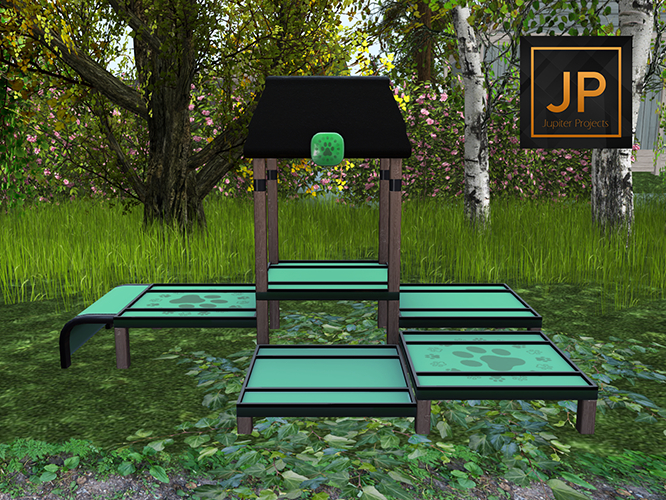 Second Life Marketplace - 1 - Koukla - Pup Park - Woodland Gym RARE
