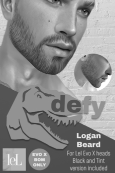 Second Life Marketplace - {defy} Logan Beard (DEMO)
