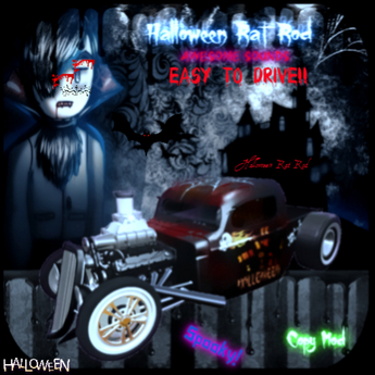 Second Life Marketplace - Halloween Rat Rod Updated
