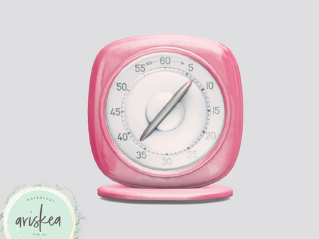 Second Life Marketplace - Ariskea. Pastel . Timer With Menu Pink