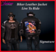 Second Life Marketplace - Biker Jacket Signature {Live to ride}