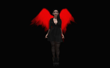 Second Life Marketplace - Aurora Wings Devil Particles