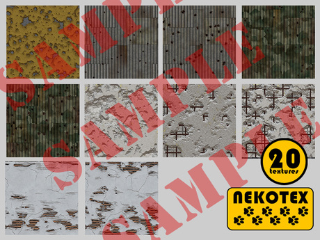 Second Life Marketplace - Battle Scarred Textures - 20 Full Perm ...