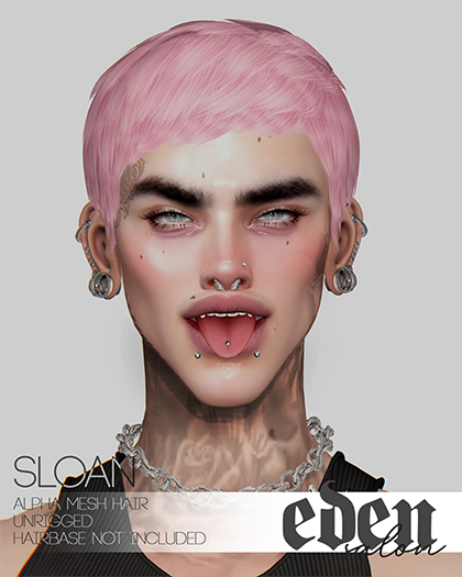 Second Life Marketplace - Eden - Sloan Hair - Brunet/te (add)
