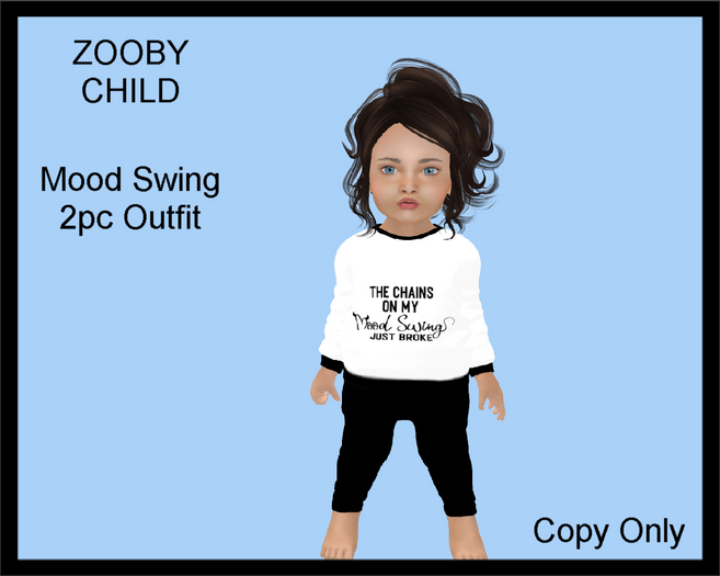 Second Life Marketplace - Steph-0-Bee's - Mood Swing (Zooby Child)