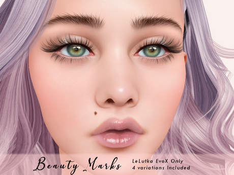 Second Life Marketplace - Snooki. Beauty Marks Lelutka [Evo X]