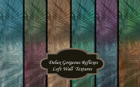 Second Life Marketplace - Delux Gorgeous Reflexes Loft Wall texture ...