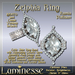 Second Life Marketplace - ZELPHIA Ramia BENTO Ring OP - White Diamond ...