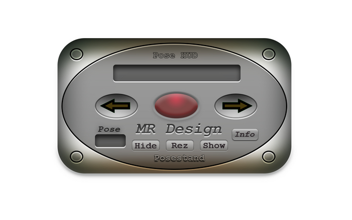 Second Life Marketplace - Pose Hud (HUD. Wear me)