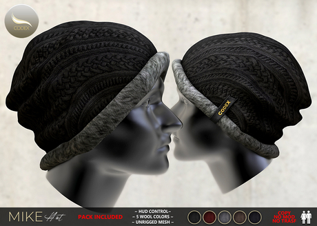 Second Life Marketplace - CODEX_MIKE HAT