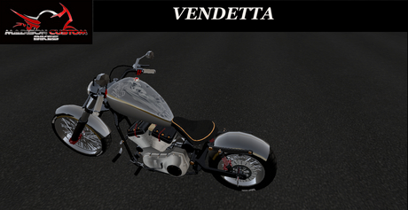 Second Life Marketplace - Motorcycle Vendetta Bobber