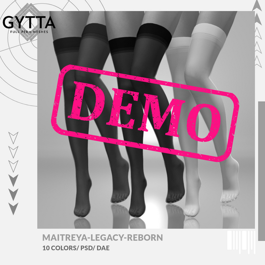 Second Life Marketplace - ::: [GYTTA] ::: DEMO 2022 # 9 - Stockings