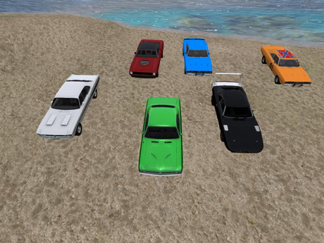 Second Life Marketplace - muscle cars Fat Pack D