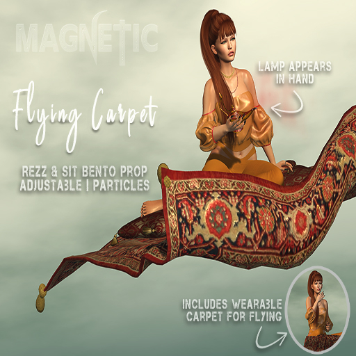 Second Life Marketplace - Magnetic - Flying Carpet (ADD ME)