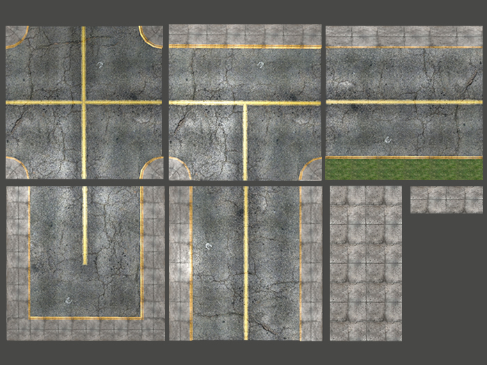 Second Life Marketplace - Urban Road Pack - HD Textures - Low Prim! Mesh