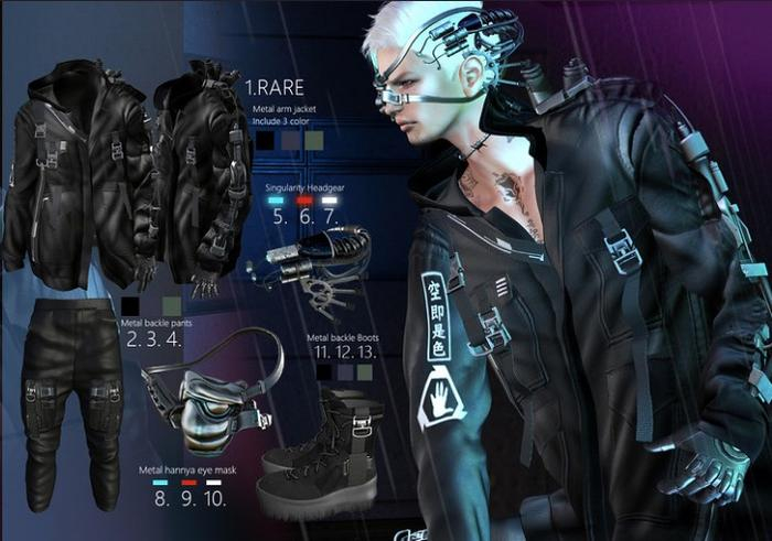 Second Life Marketplace - .::GB:: SINGULARITY FULL SET + RARE (13 Pcs ...