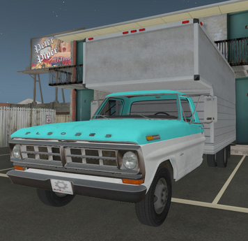 Second Life Marketplace - EliteWorks Buffalo Classic Box Truck v1.0 GTFO