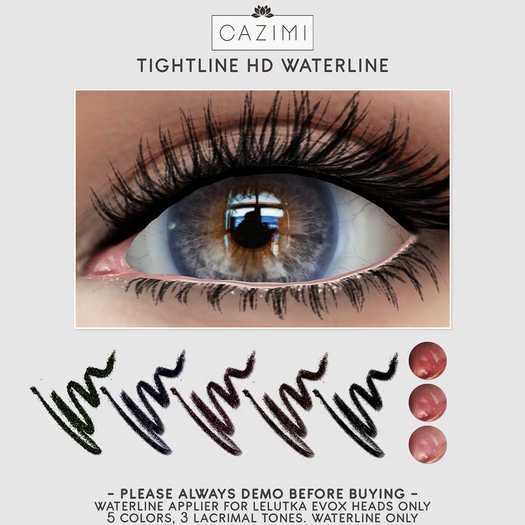 Second Life Marketplace - :CAZIMI: Tightline HD Waterline DEMO