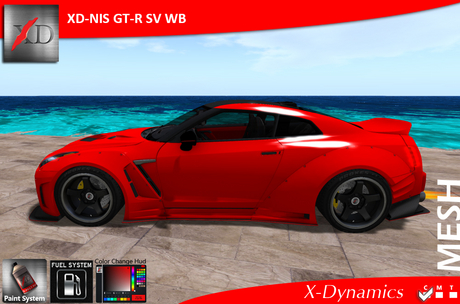 Second Life Marketplace - XD-NIS GT-R SV WB Boxed