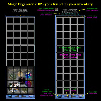 Second Life Marketplace - Magic Organizer v.02