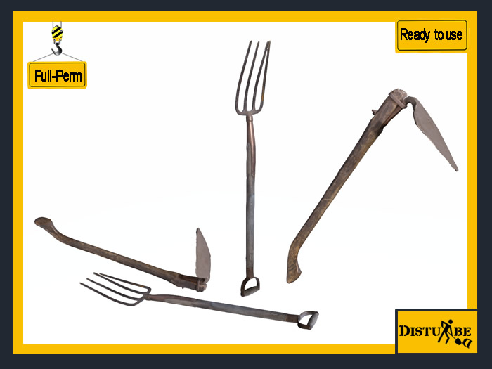 Second Life Marketplace - ::DisturbeD:: Vintage Garden Props - Farming ...