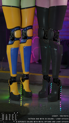 Second Life Marketplace - HAZEL . CYBER BOOTS