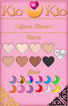 Second Life Marketplace - =Kio= Space Horns Set